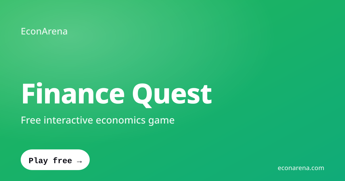 Play Personal Finance Free | EconArena